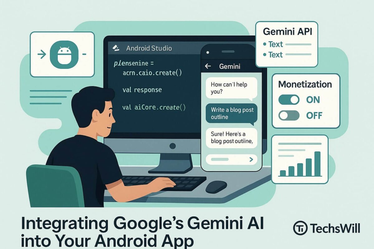 Integrating Google’s Gemini AI into Your Android App (2025 Guide) - TECHsWILL